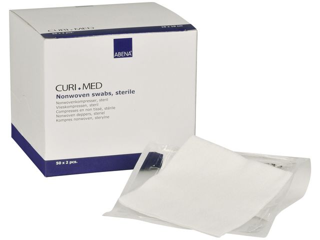 Kompress ABENA 4lag steril 10x10cm(100) - Engrossenteret AS