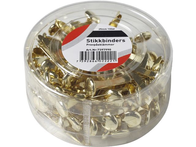 Splittbinders/Stikkbinders 25MM(100) - Engrossenteret AS
