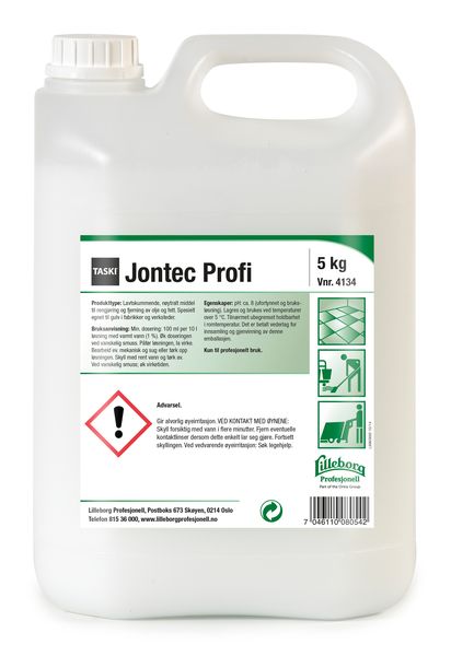Rengjøring TASKI Jontec Profi 5L olje/fett - Engrossenteret AS